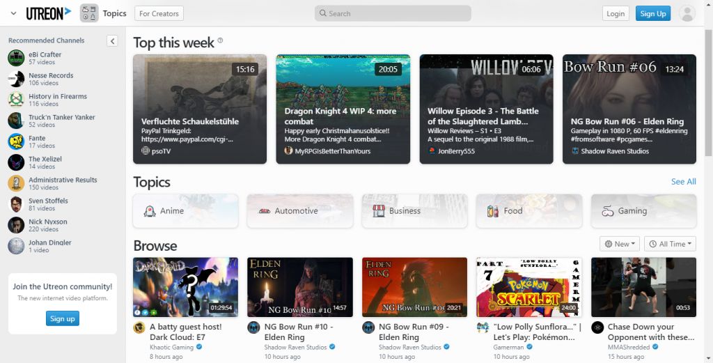5 Best YouTube Alternatives and 20+ Similar Platforms